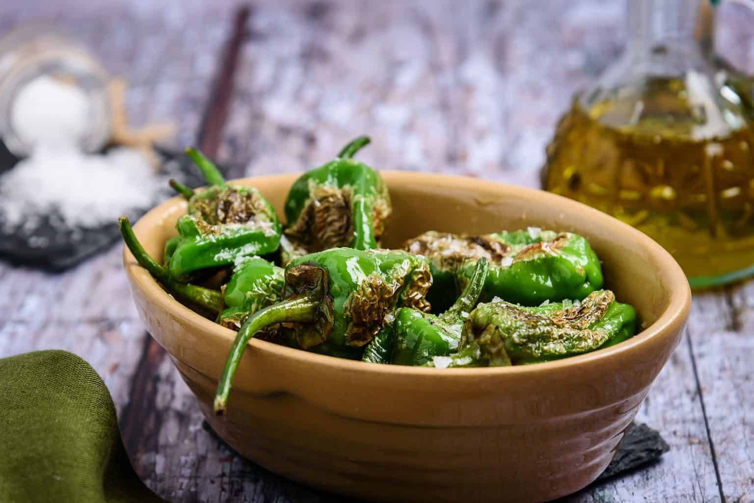 Vegan Padrón Peppers Spanish-Tapas - Especially Vegan