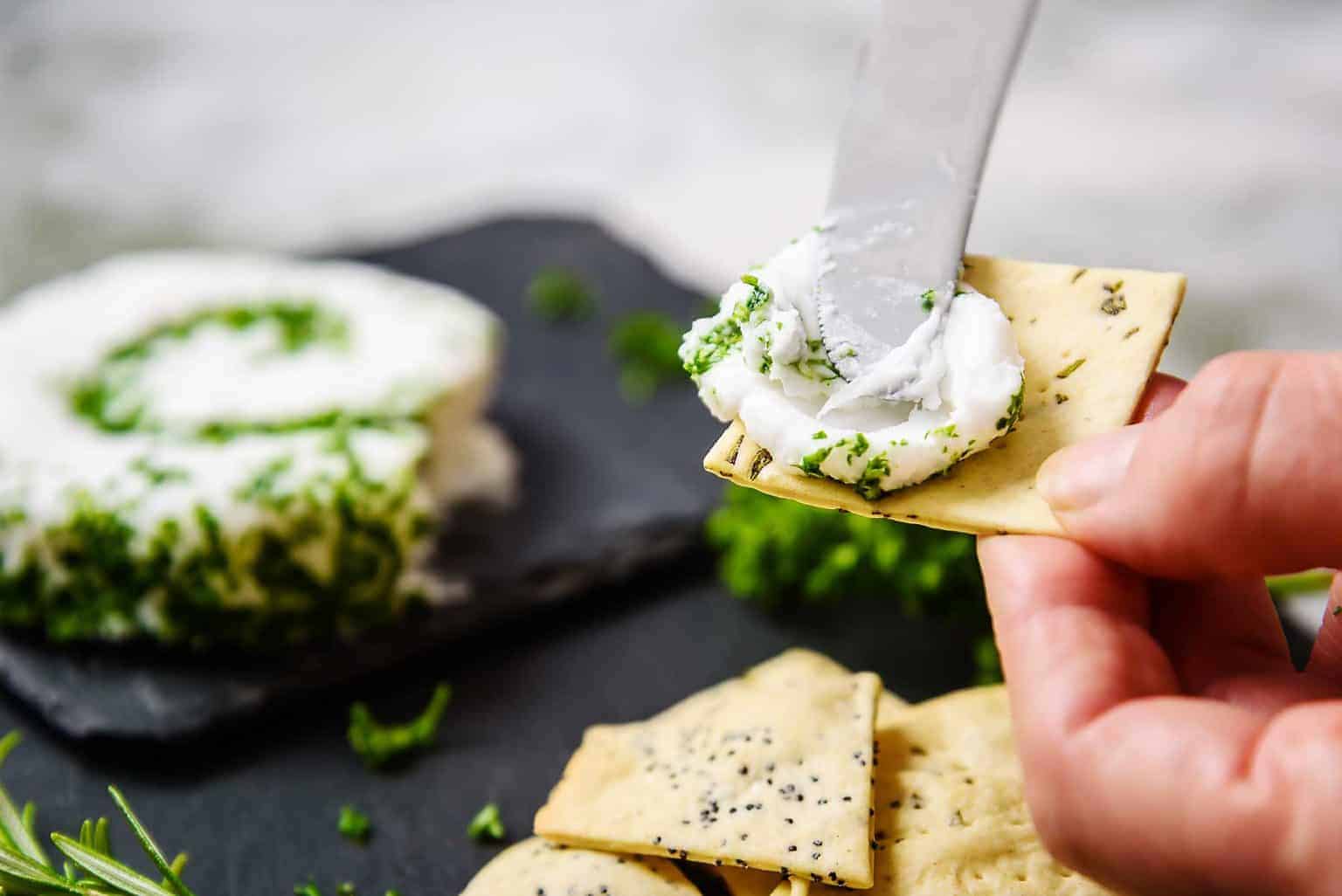 Vegan Le Roulé Cheese, so yummy! - Especially Vegan