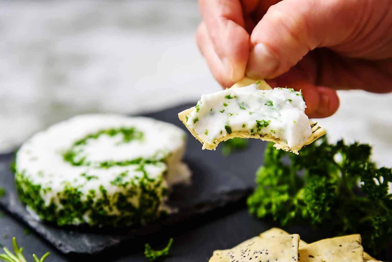 Vegan Le Roulé Cheese, so yummy! - Especially Vegan