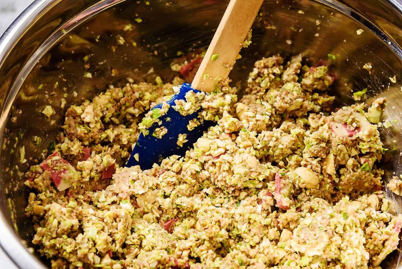 Vegan Brussels Sprout Nut Roast, tastes amazing! - Especially Vegan