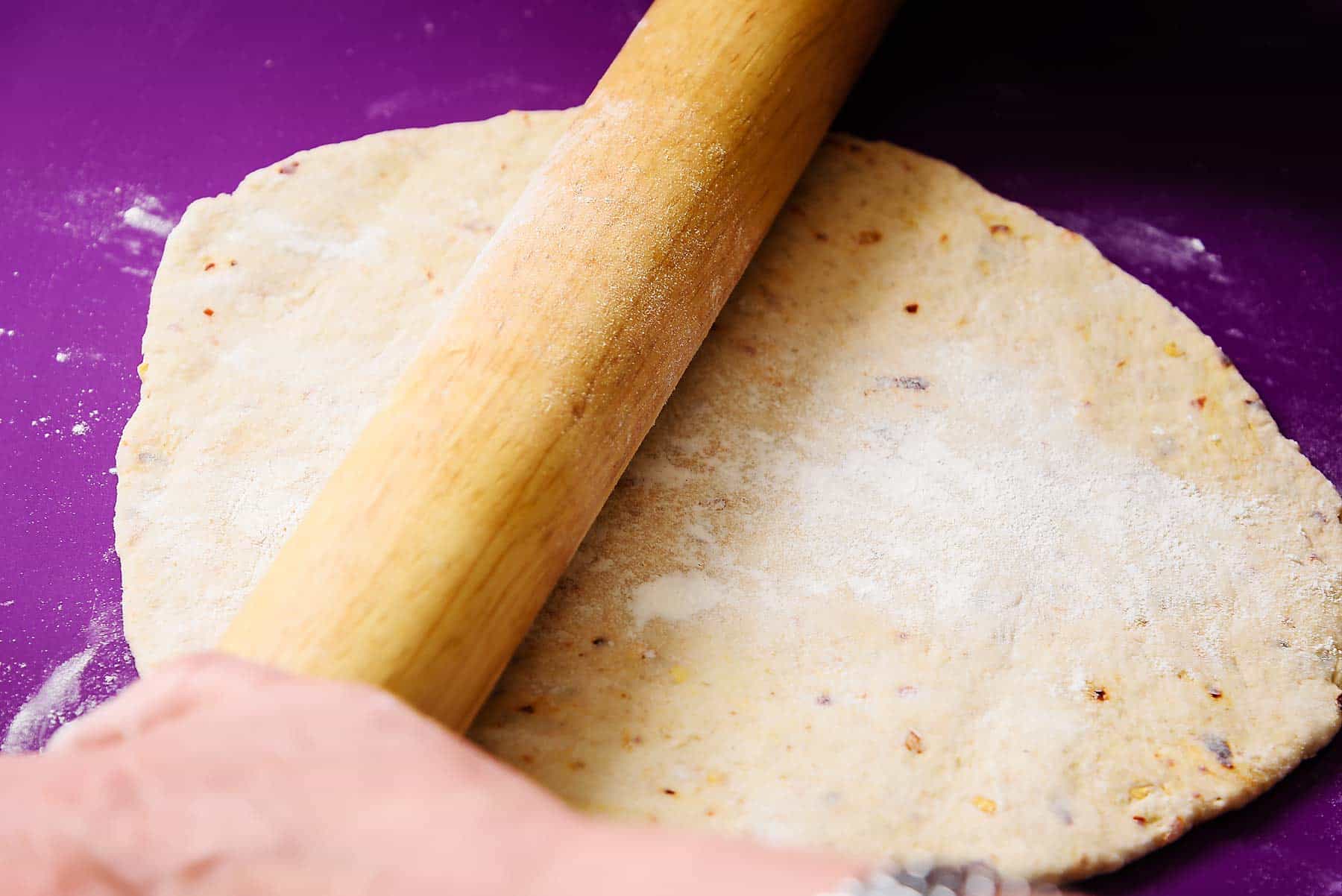 Tear & Share Steamed Flatbread, Vegan and Delicious! - Especially Vegan