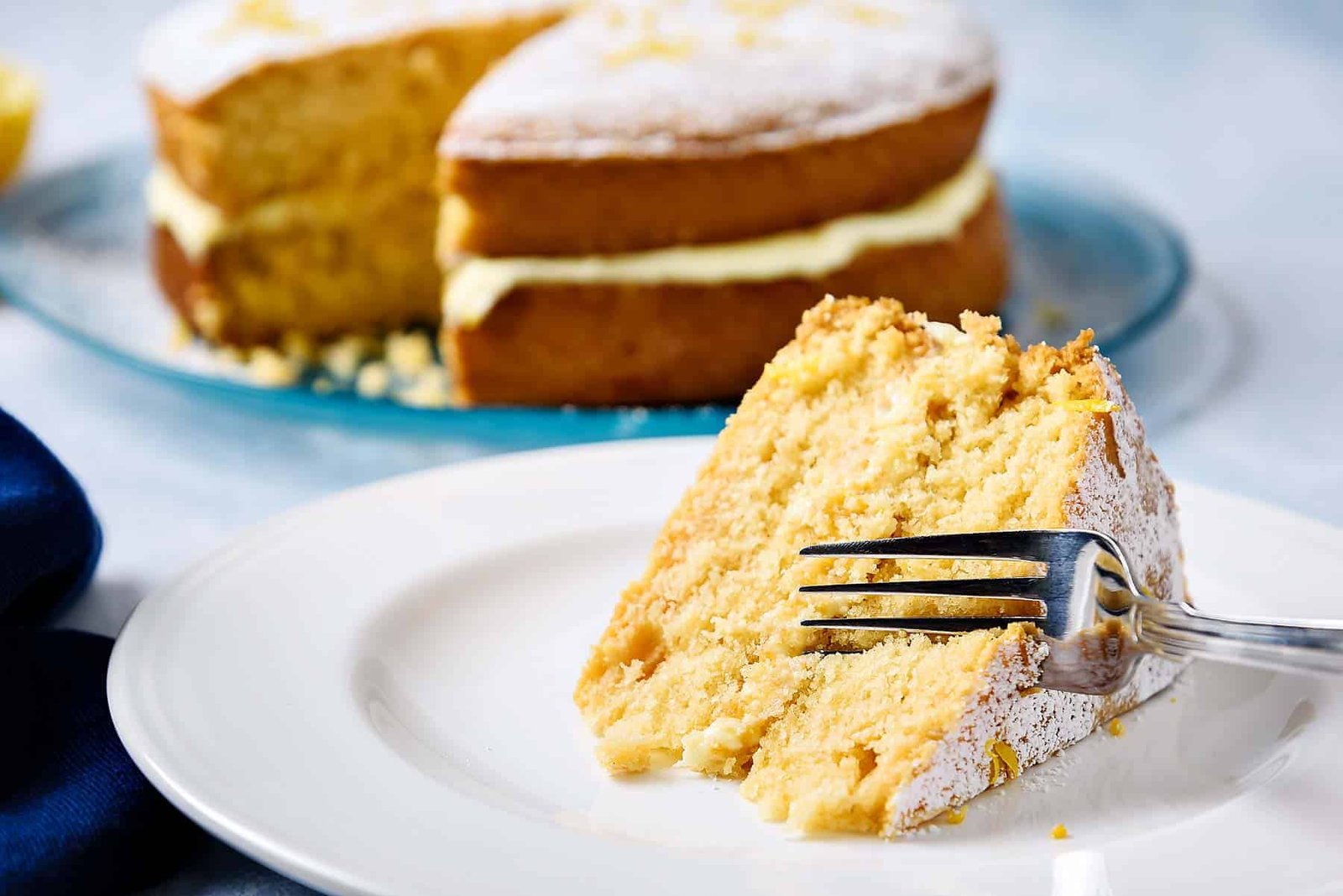 Easy Vegan Sponge Cake, with Lemon Butter Icing! - Especially Vegan